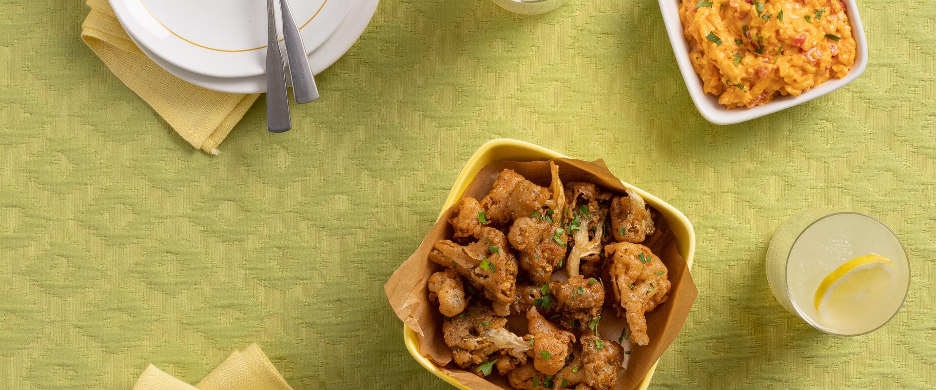 Cauli W'ngz with Creamy Pimento Dip | McCain® Foodservice