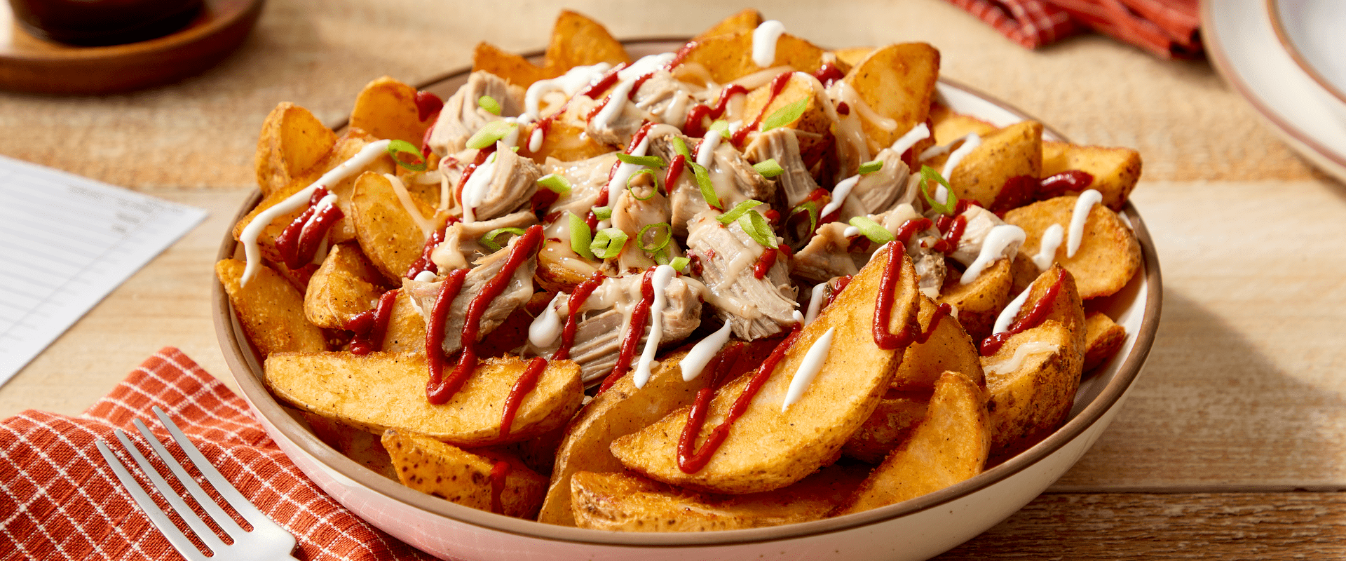 Angry pig loaded fries | McCain® Foodservice