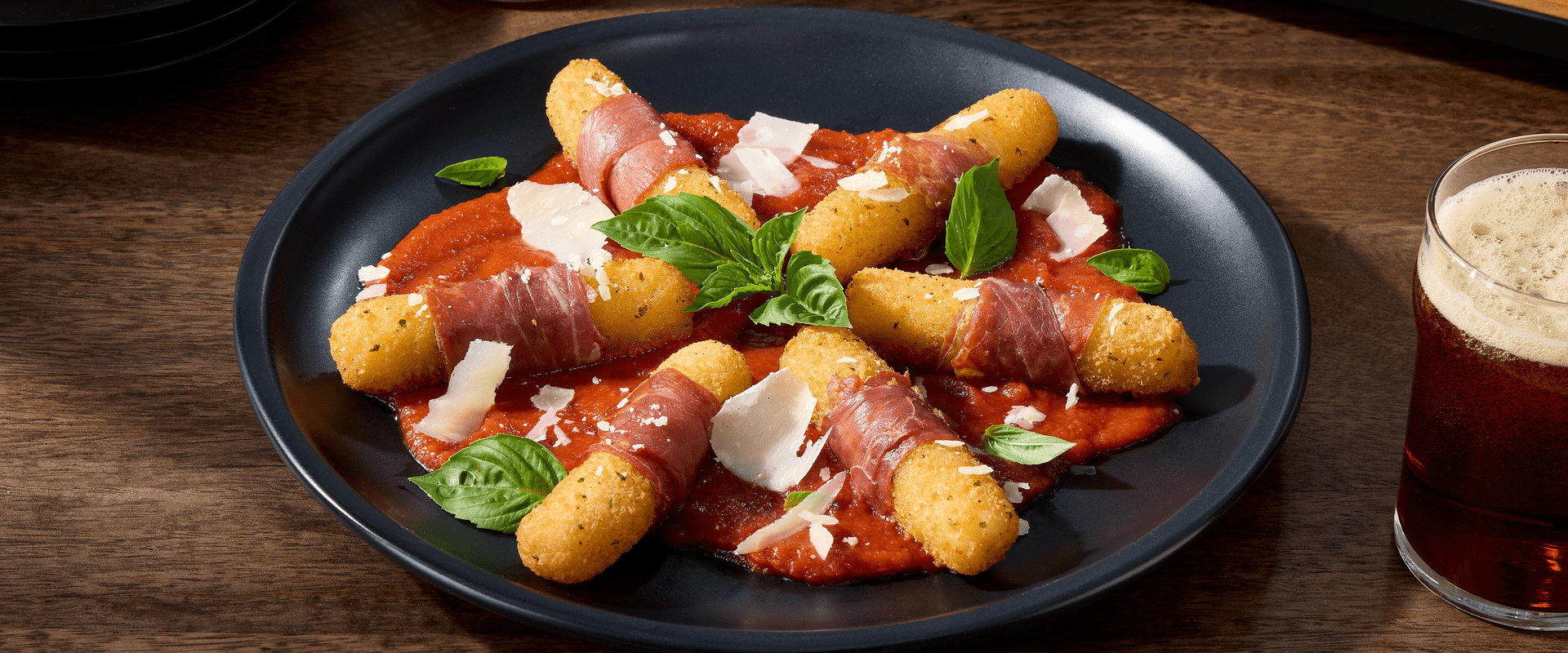 Crispy Prosciutto Mozzarella | McCain® Foodservice