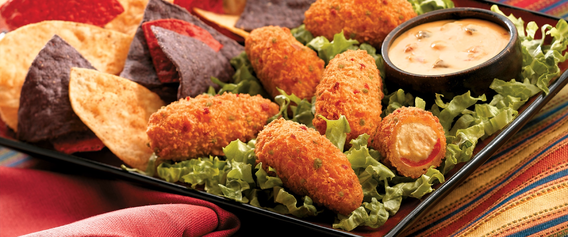 Fiesta Bold Popper Plate | McCain® Foodservice