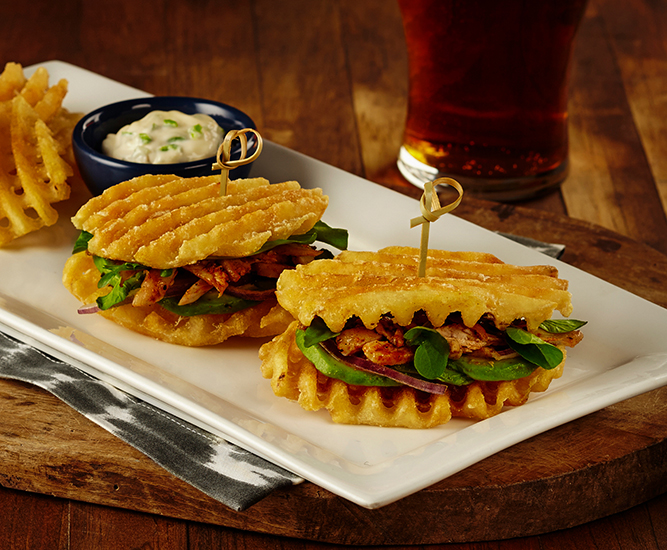 Grilled Chicken and Waffles | McCain® Foodservice