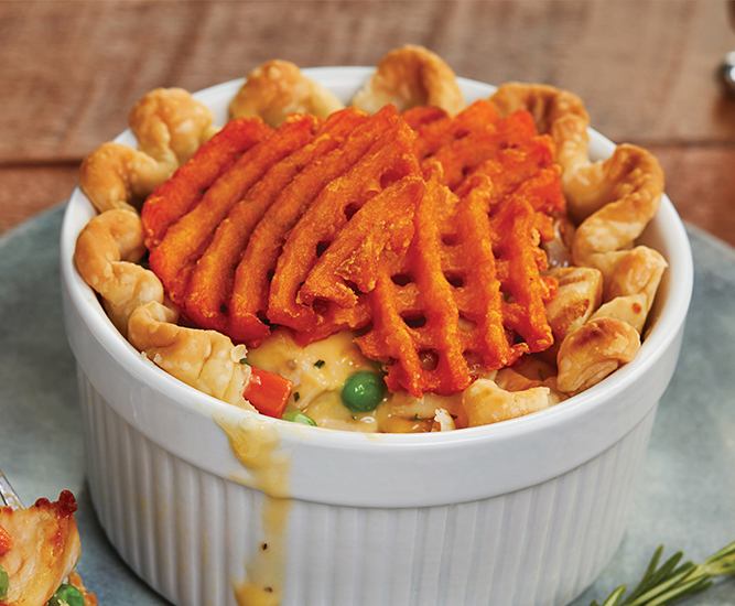 Sweet Southern Chicken Pot Pie | McCain® Foodservice
