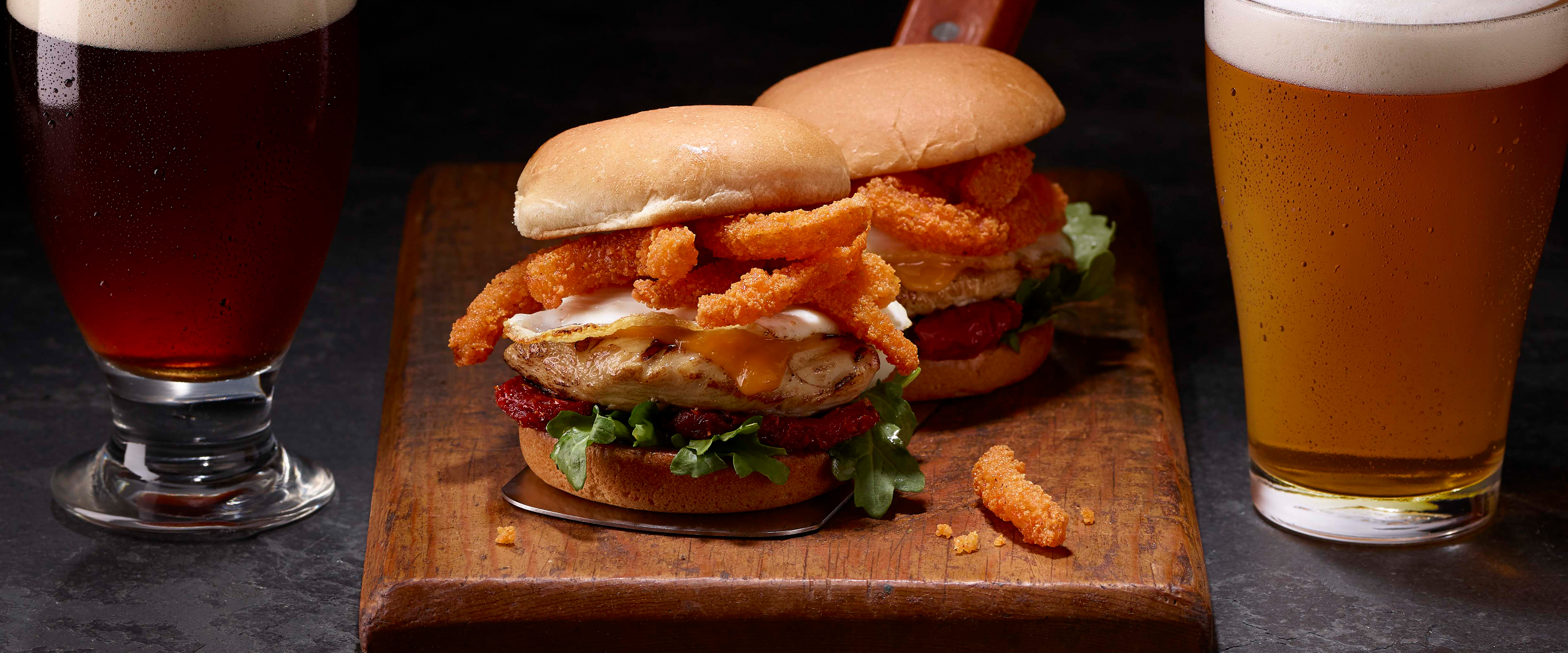 Onion Straw Chicken Sliders | Pair... | McCain® Foodservice